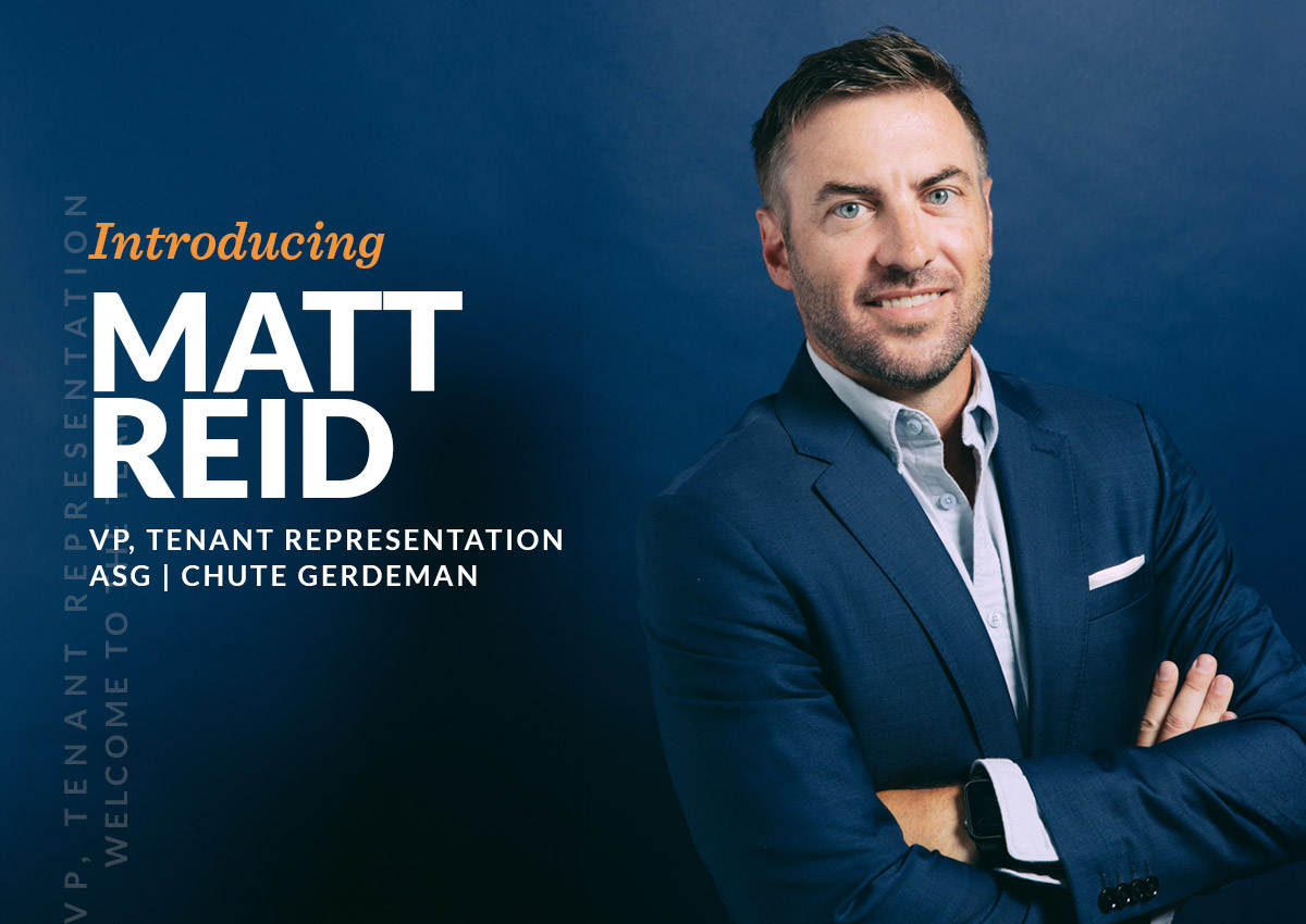 Matt Reid Adds High-Level Expertise to ASG Tenant Representation - ASG